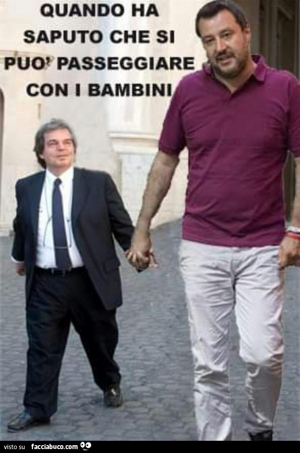 Tutti i meme su Matteo Salvini - Facciabuco.com
