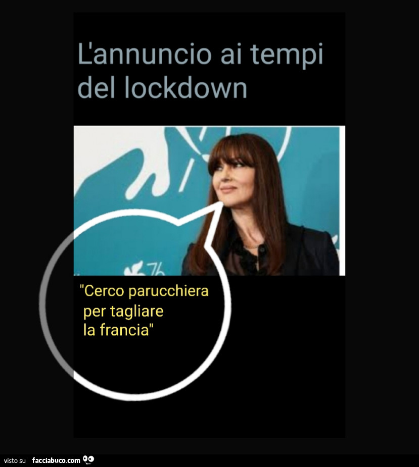 Tutti i meme su Monica Bellucci - Facciabuco.com