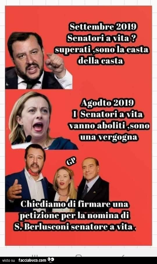 Tutti i meme su Giorgia Meloni - Facciabuco.com