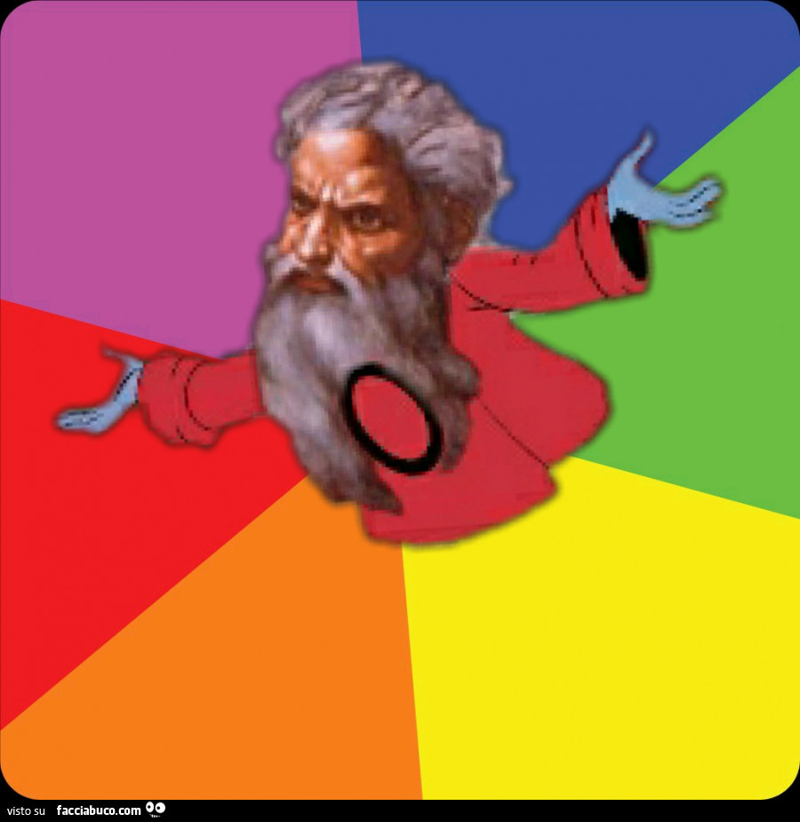 Meme Blasfemi… meme pubblicato da Anonimo78 - Facciabuco.com