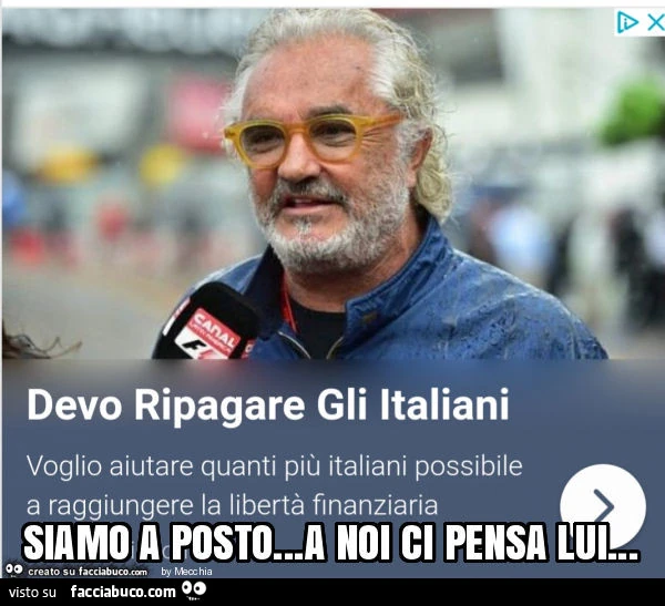 Tutti i meme su Flavio Briatore - Facciabuco.com