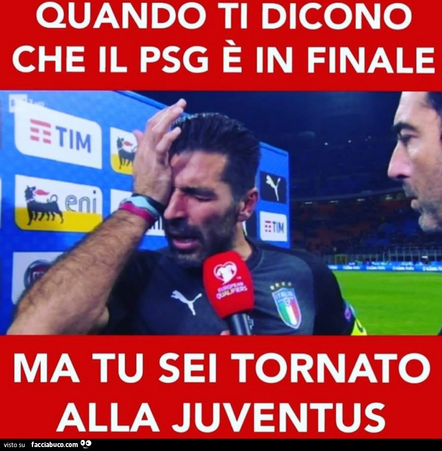 Tutti i meme su Gianluigi Buffon - Facciabuco.com