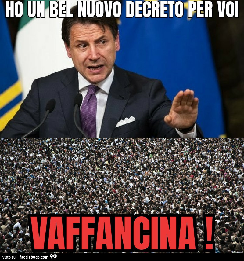 Tutti i meme sul Governo Italiano - Facciabuco.com