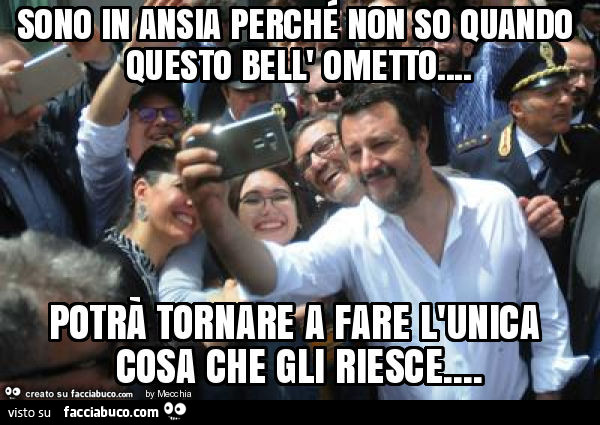 Tutti i meme su Matteo Salvini - Facciabuco.com