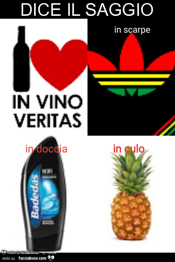 Tutti i meme su Badedas - Facciabuco.com