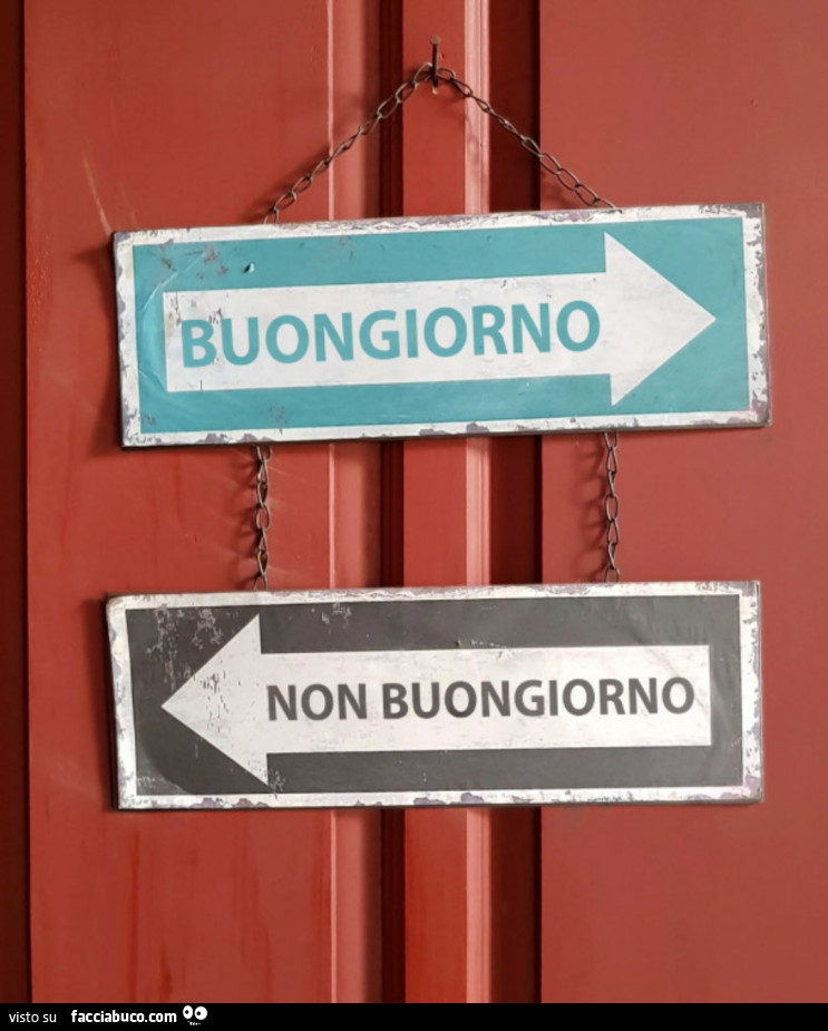 Il bivio - Facciabuco.com