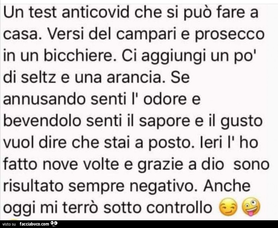 Tutti i meme sul Campari - Facciabuco.com