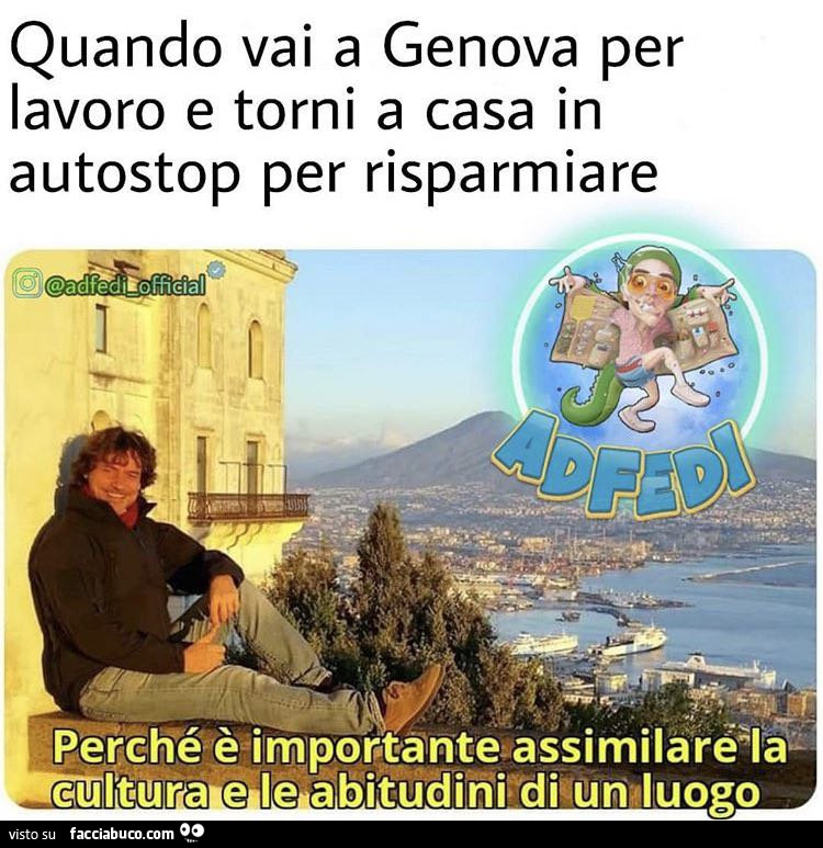 Tutti i meme su Genova - Facciabuco.com