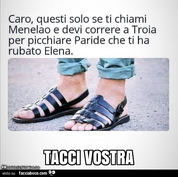 Tacci vostra - Facciabuco.com