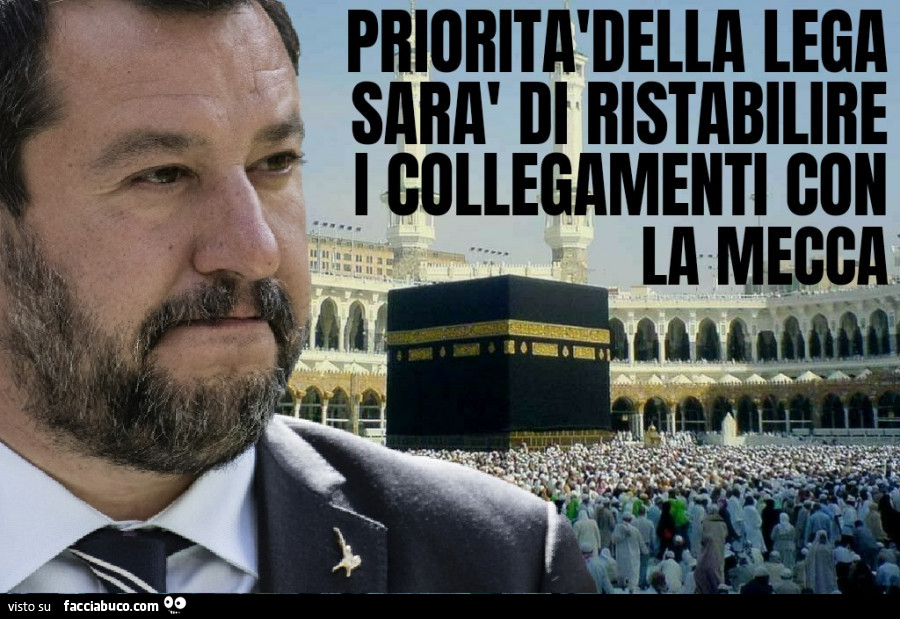 Tutti i meme su Matteo Salvini - Facciabuco.com