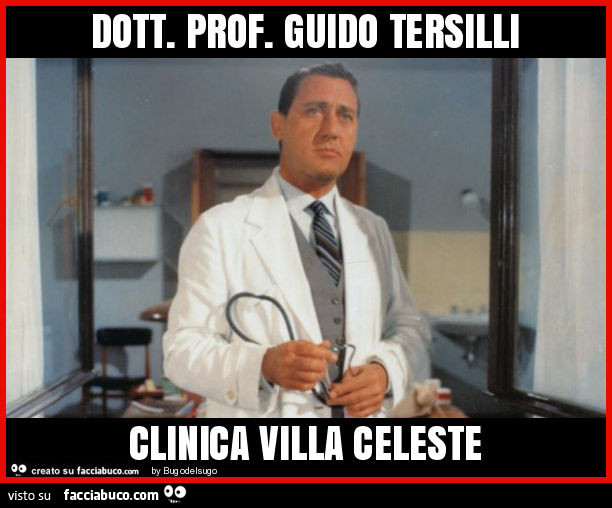 Dott. Prof. Guido tersilli clinica villa celeste - Facciabuco.com