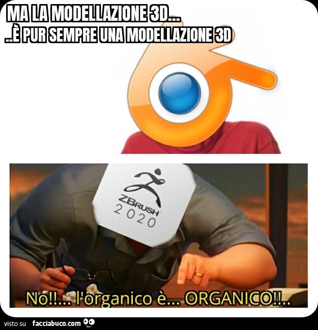 3D Meme - Sculpting Meme… post da nerd pubblicato da Anonimo78 ...