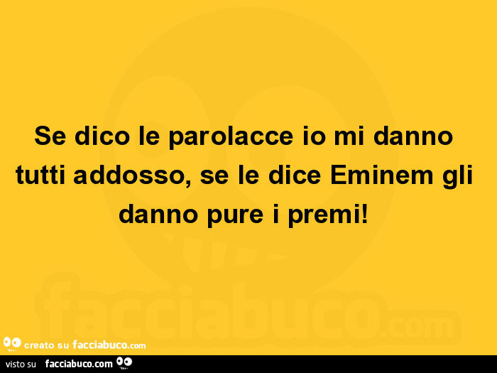 Tutti i meme su Eminem - Facciabuco.com
